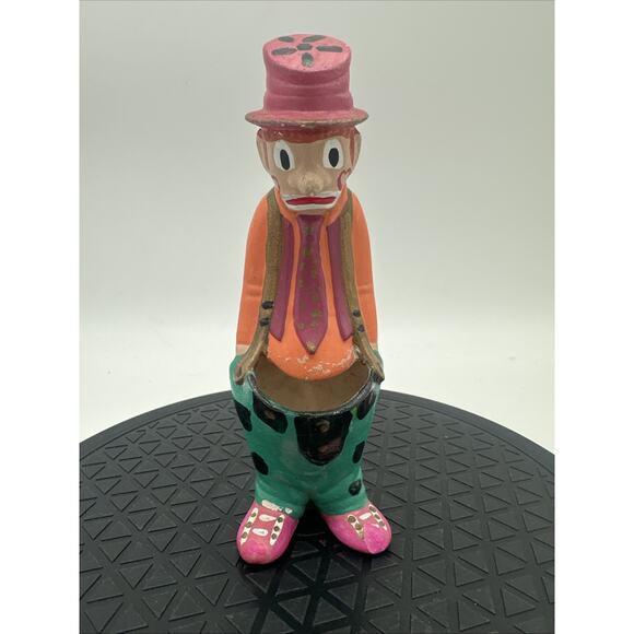Unmarked | Accents | Vintage Hobo Clown Cactus Planter Sad Face Ceramic ...